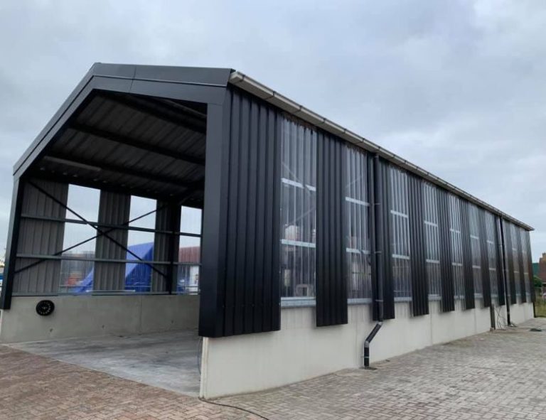 Gevelbeplating | Credak Dakbedekking | Bedrijfspanden